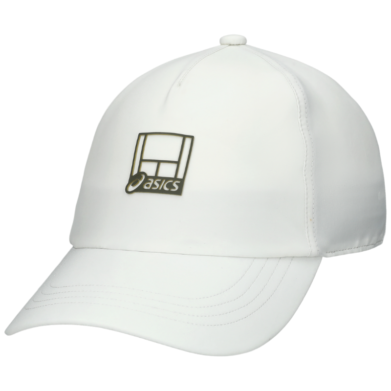 ASICS CAP COURT CORE GRAPHIC CREAM (AW25) – Baseline Racquets