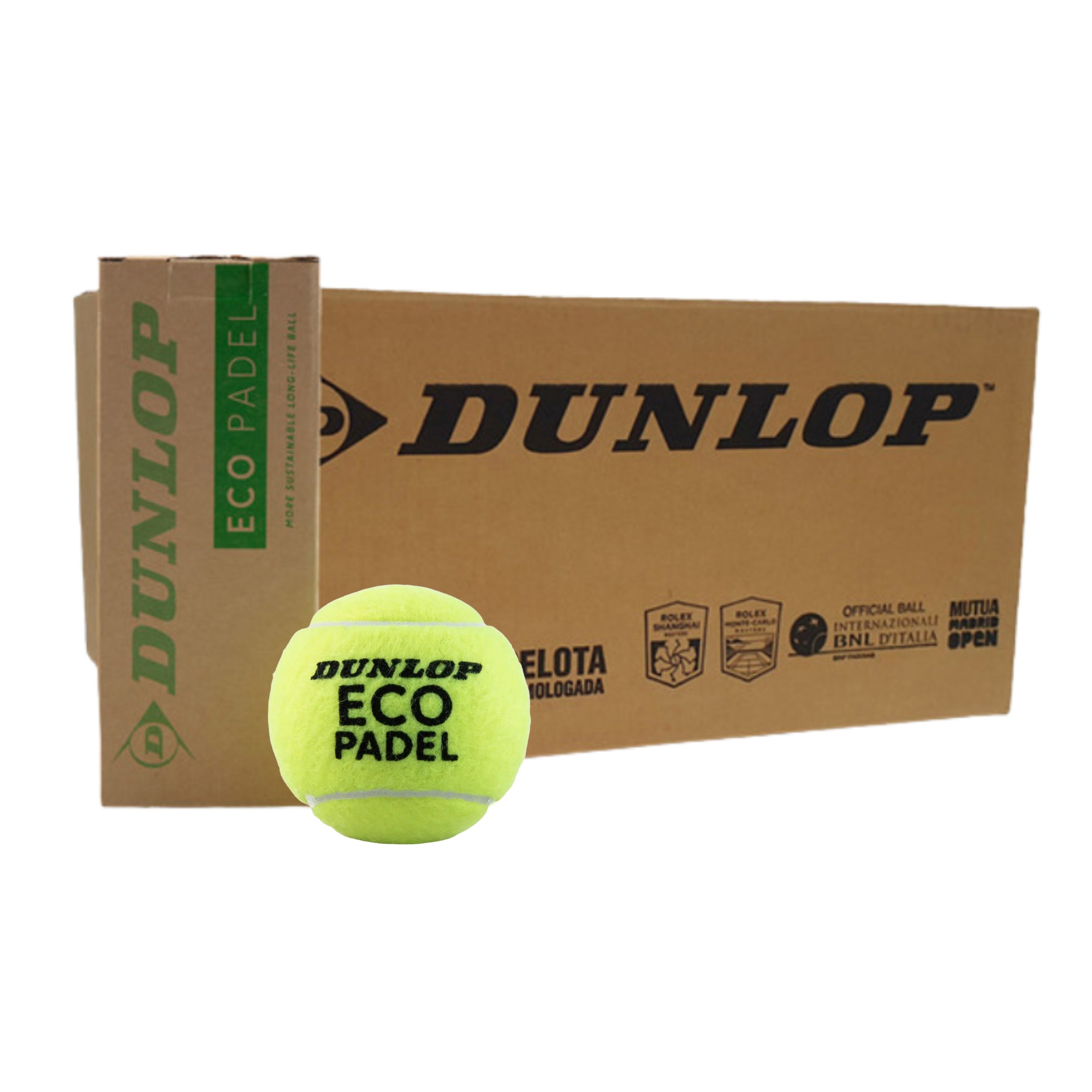 DUNLOP BALL PADEL ECO (3) BOX – Baseline Racquets