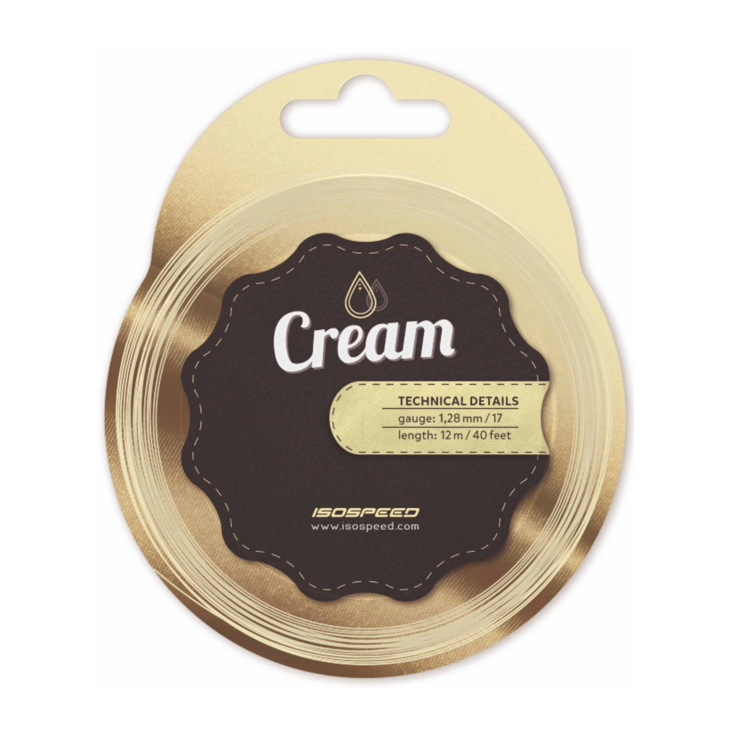 ISOSPEED STRING CREAM 17 1.23MM SET – Baseline Racquets