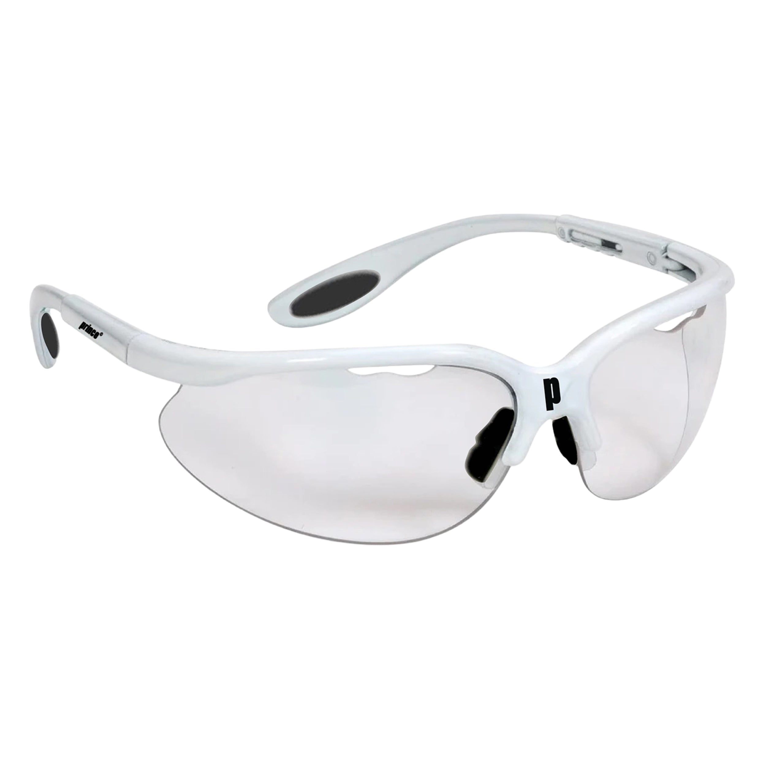 PRINCE GLASSES SQ PROLITE II WHITE/BLACK – Baseline Racquets