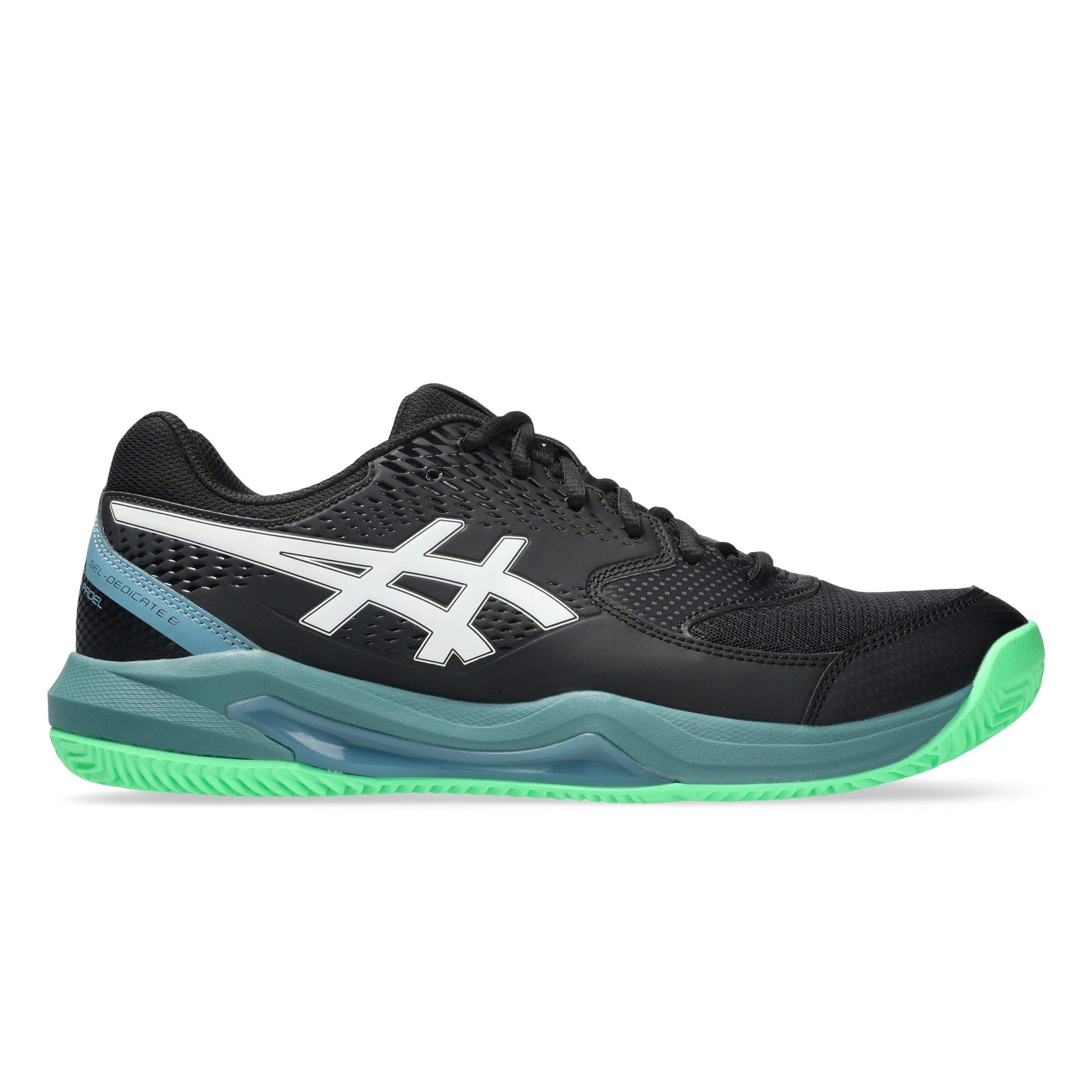 ASICS SHOE G-DEDICATE 8 PADEL MN BLACK/VITAL GREEN (SS26) – Baseline ...