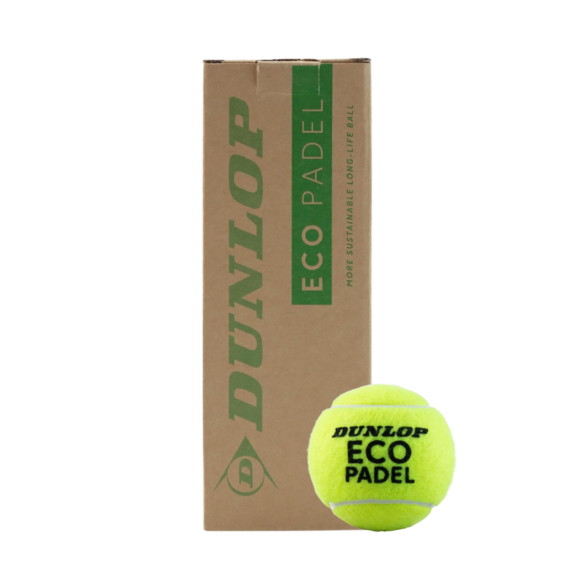 DUNLOP BALL PADEL ECO (3) / CAN – Baseline Racquets