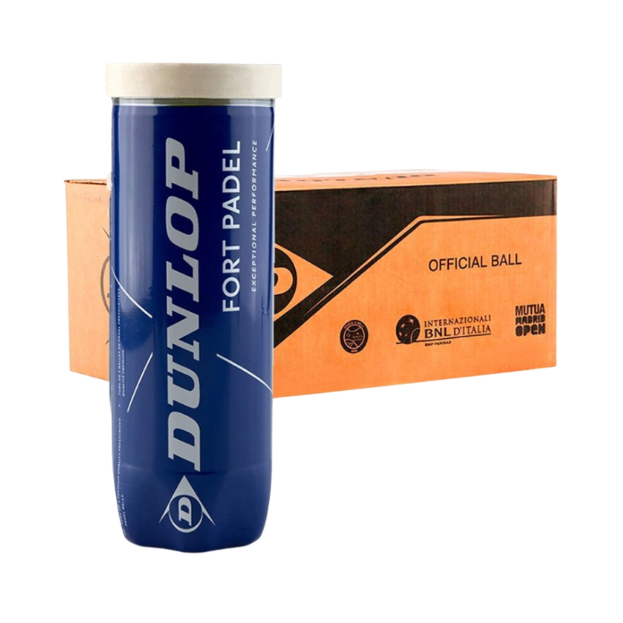 DUNLOP BALL PADEL FORT (3) BOX – Baseline Racquets